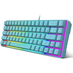 Video Games & Consoles | 6 Membrane Gaming Keyboardrgb Compact Wired ...